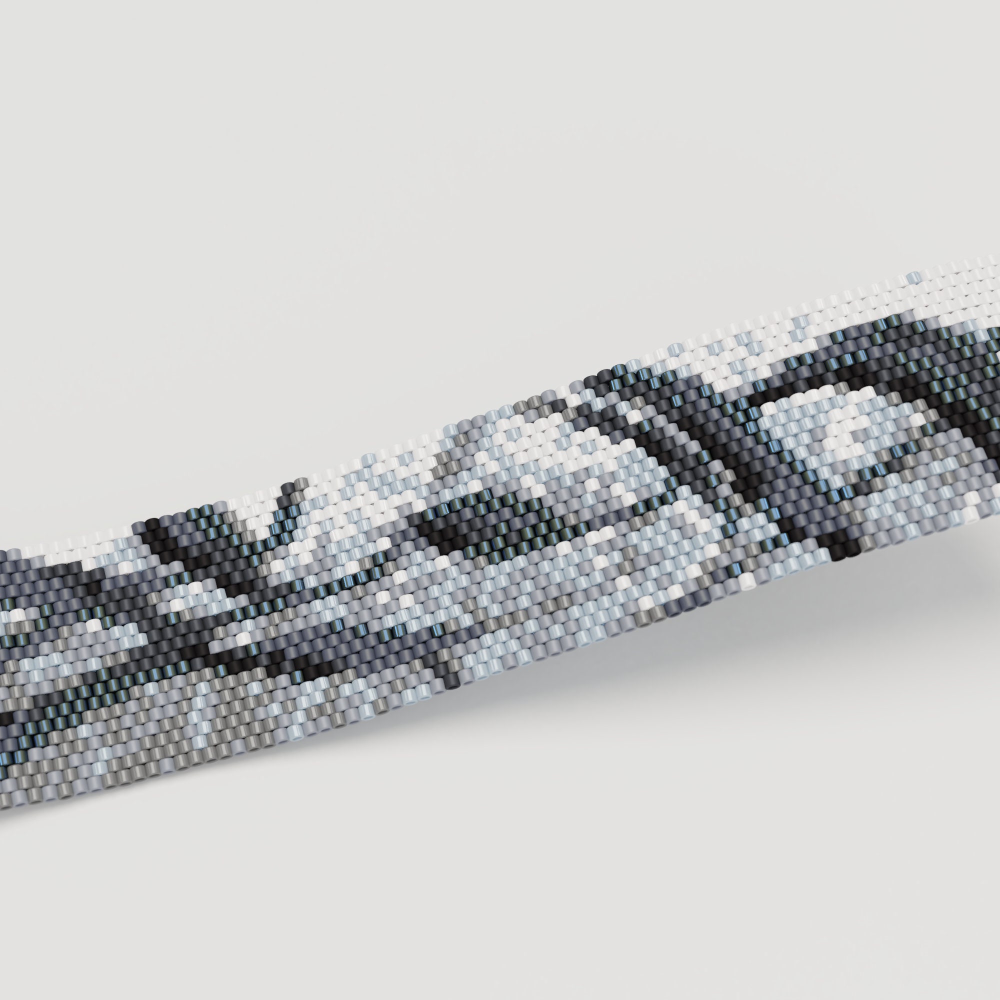 Peyote Bead Pattern Wild Leaves, Bracelet Seed Bead Pattern in Pdf ...