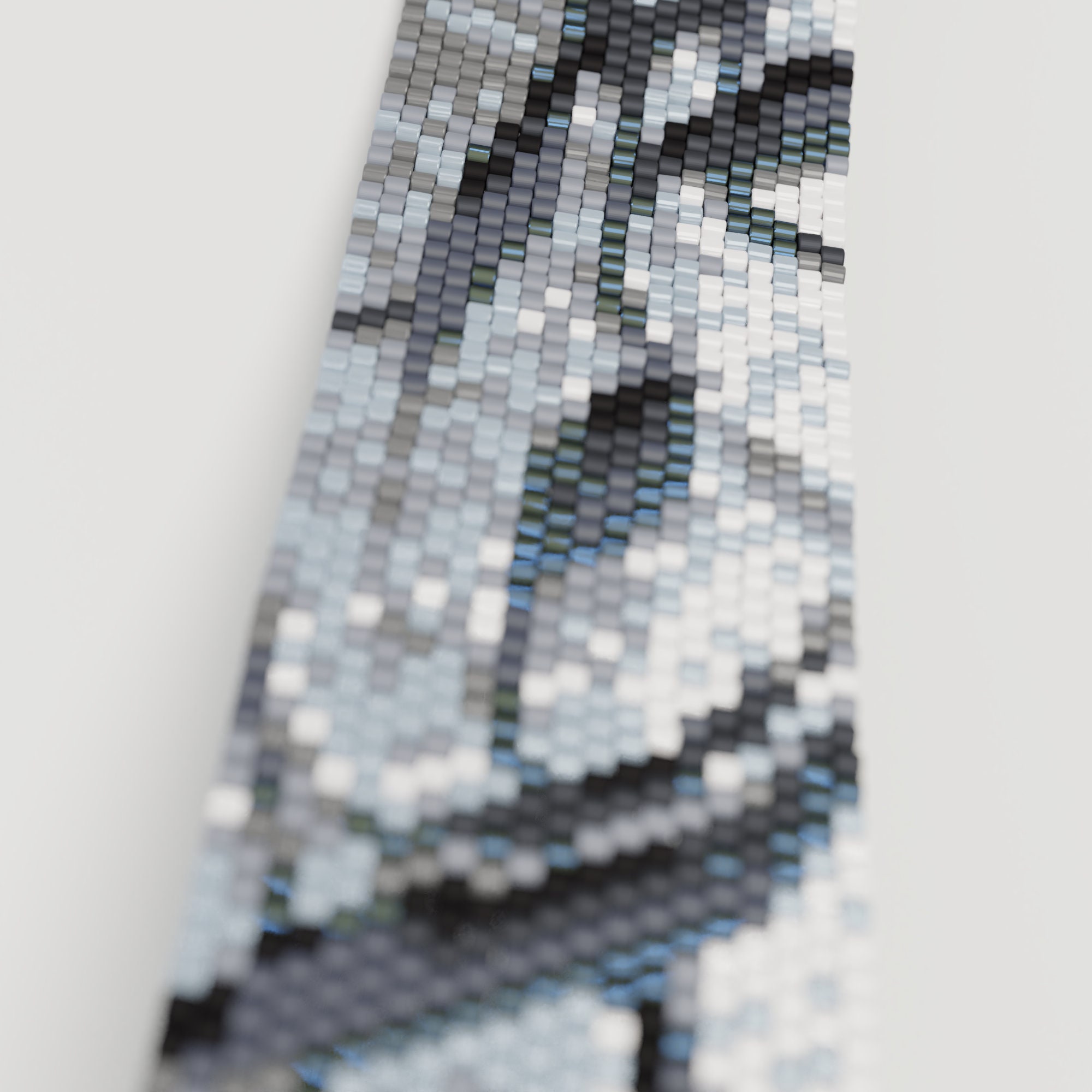 Peyote Bead Pattern Wild Leaves, Bracelet Seed Bead Pattern in Pdf ...