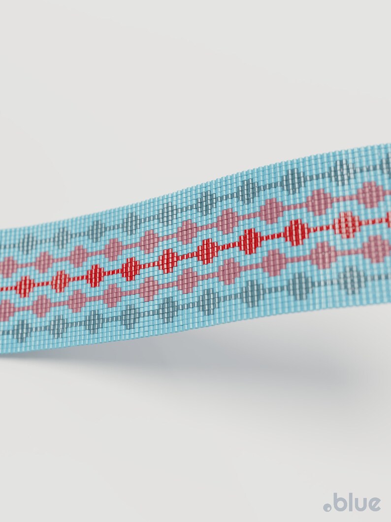 Bubbles III Bracelet Bead Loom Pattern Wristband Pattern - Etsy