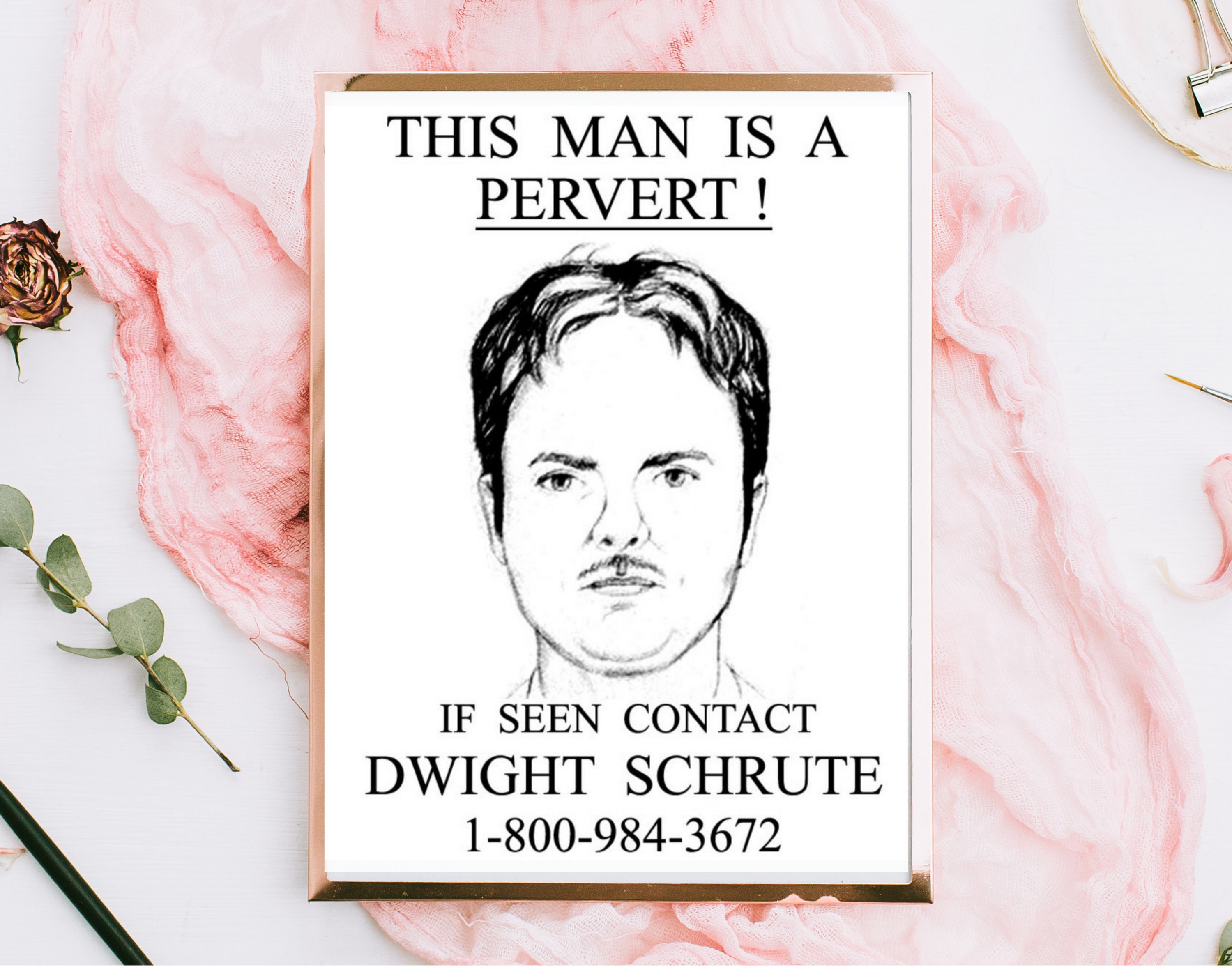 Dwight Schrute Poster