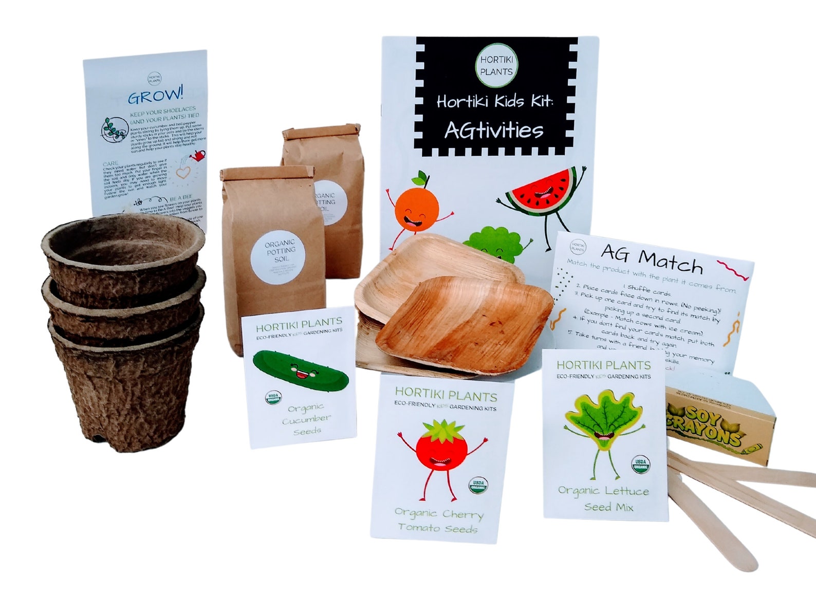 Kid Organic Garden Kit STEM Toy Educational Toy Science - Etsy