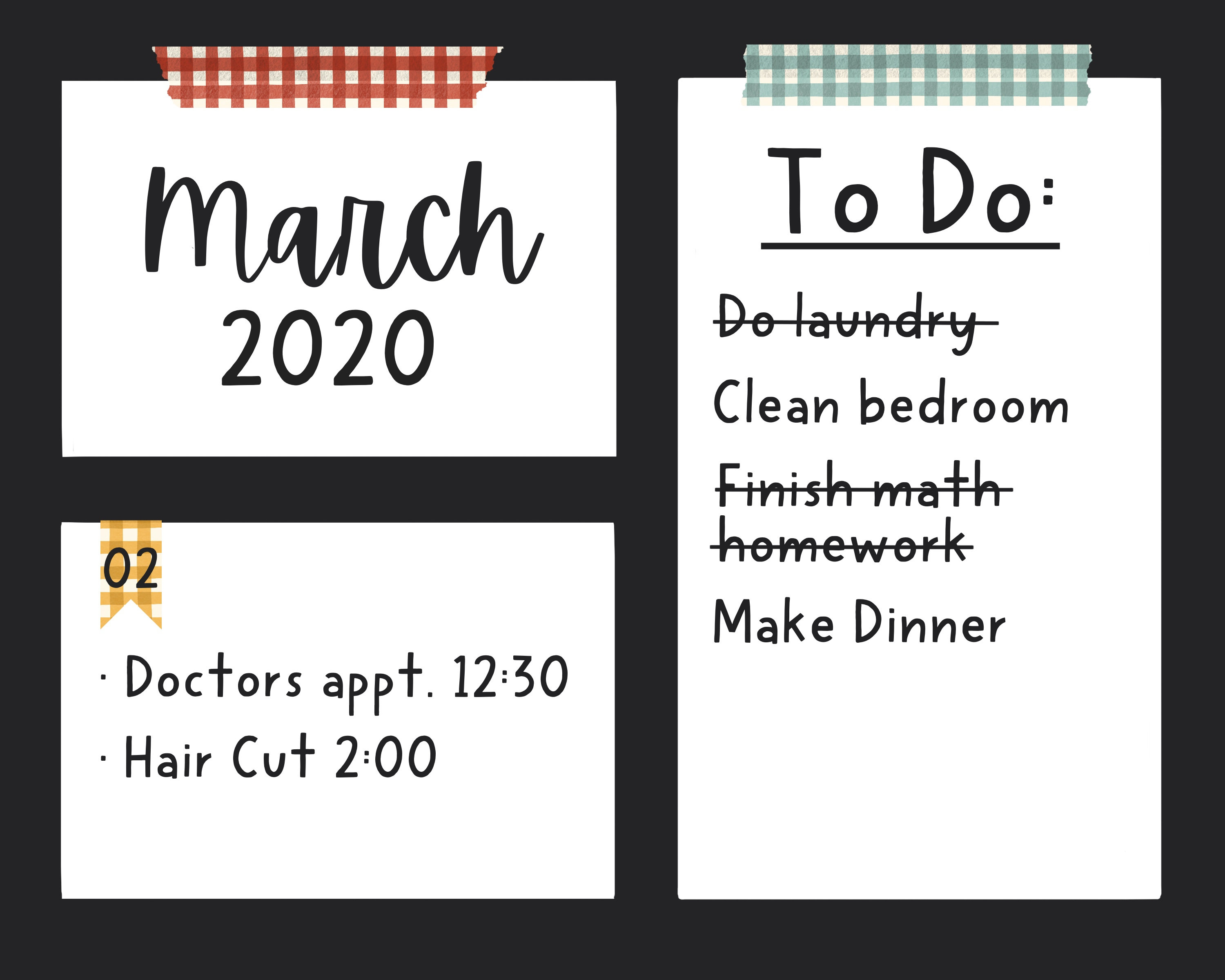 Semi Transparent Digital Washi Tape - Digital Planner Graphics ...