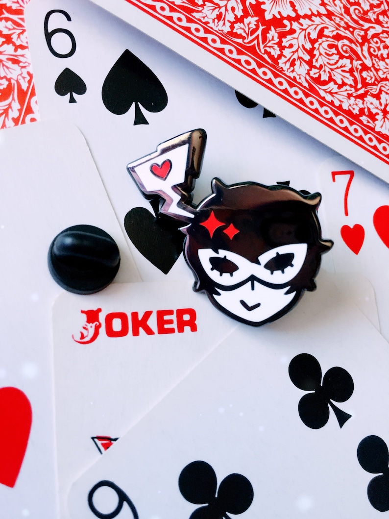 P5 JOKER PIN | Etsy