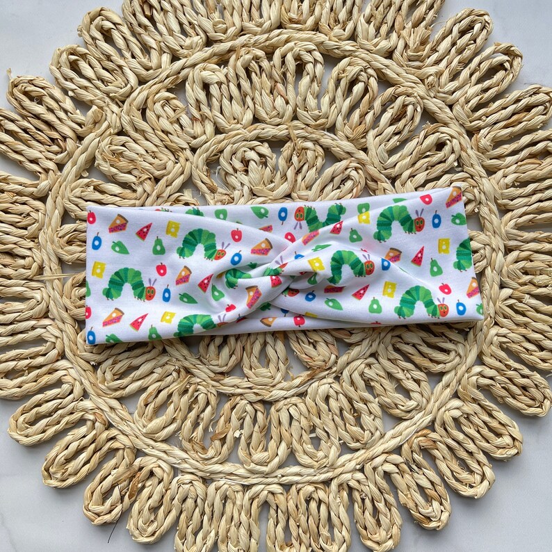 Very Hungry Caterpillar Knotted Headband | Etsy