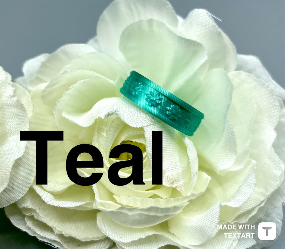 Flower Ring - 3D Printed - Etsy