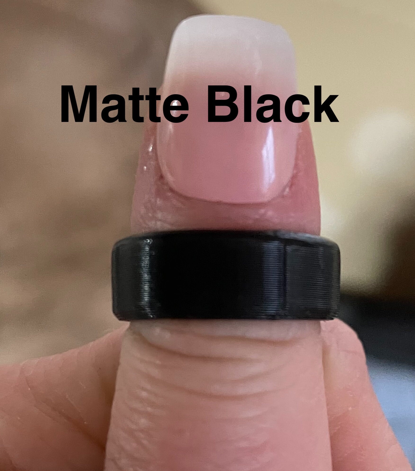 Plain Smooth Ring - 3D Printed - Etsy