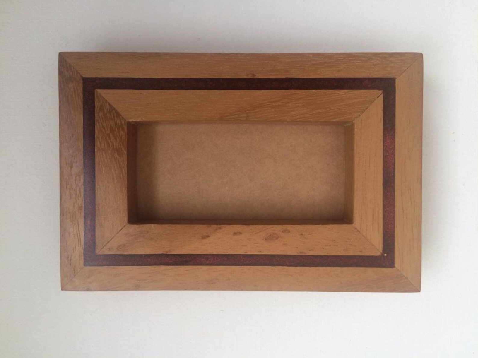 Timber Picture Frame Iroko Hardwood Epoxy Resin Inlay - Etsy