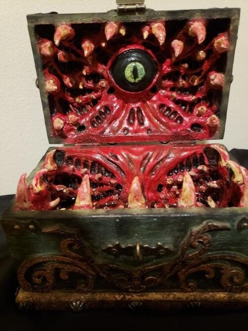 Mimic Chest Dnd Box - Etsy