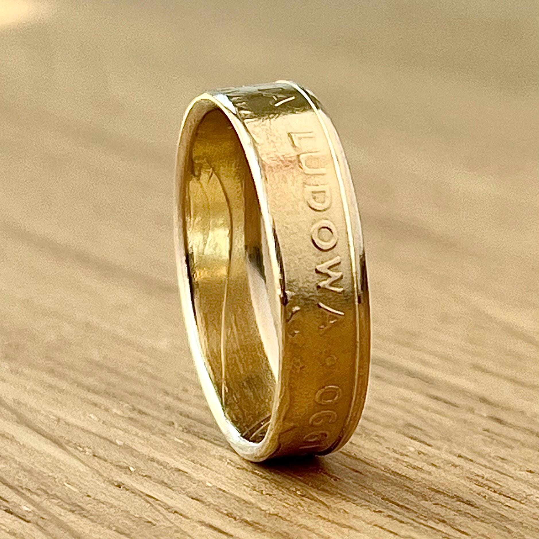 Poland 10 Zlotys Coin Ring - Etsy