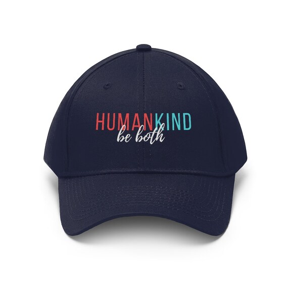 Humankind Be Both Hat Adjustable Cute Be Human Be Kind Hat | Etsy