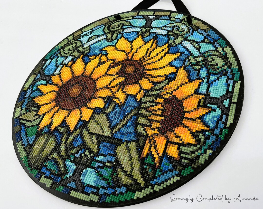 Sunflower Diamond Art Kit - Etsy