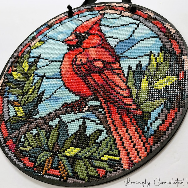 Cardinal Diamond Art - Etsy