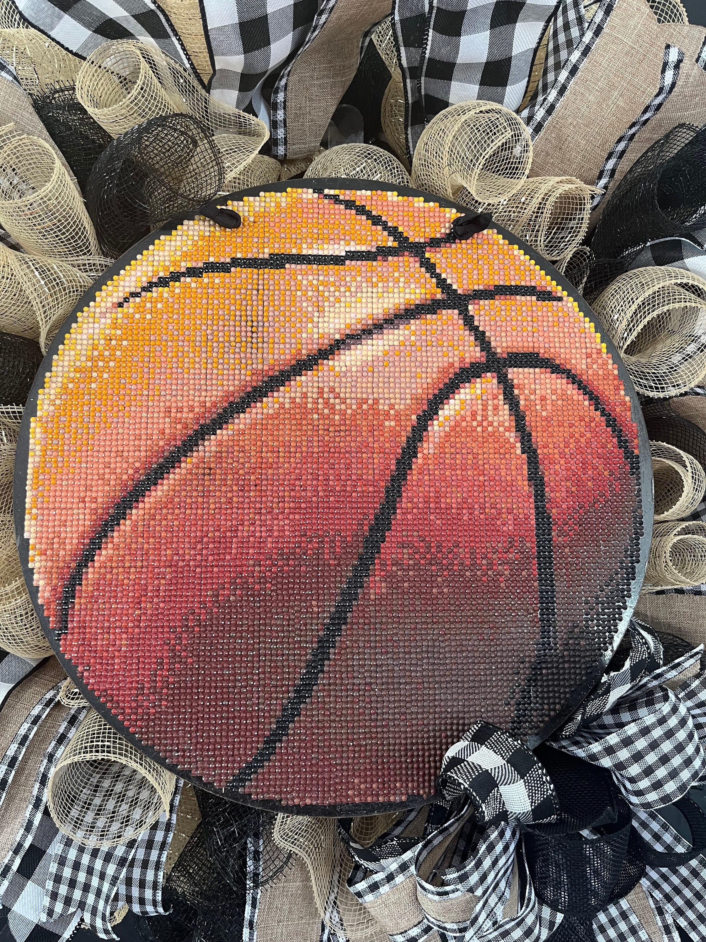 Basketball Diamond Painting Art Kit, Round Drills - Etsy