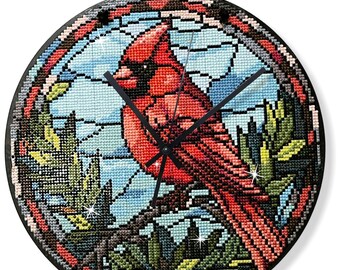 Cardinal (round) 40x40cm Diamond Art Kit - Etsy