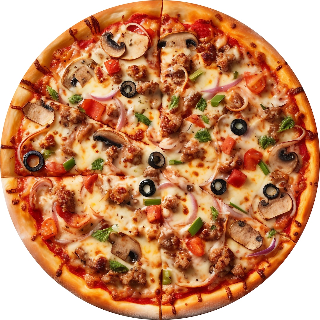 Diamond Art, Diamond Painting Kit, Round Drills, Pizza Home Decor ...