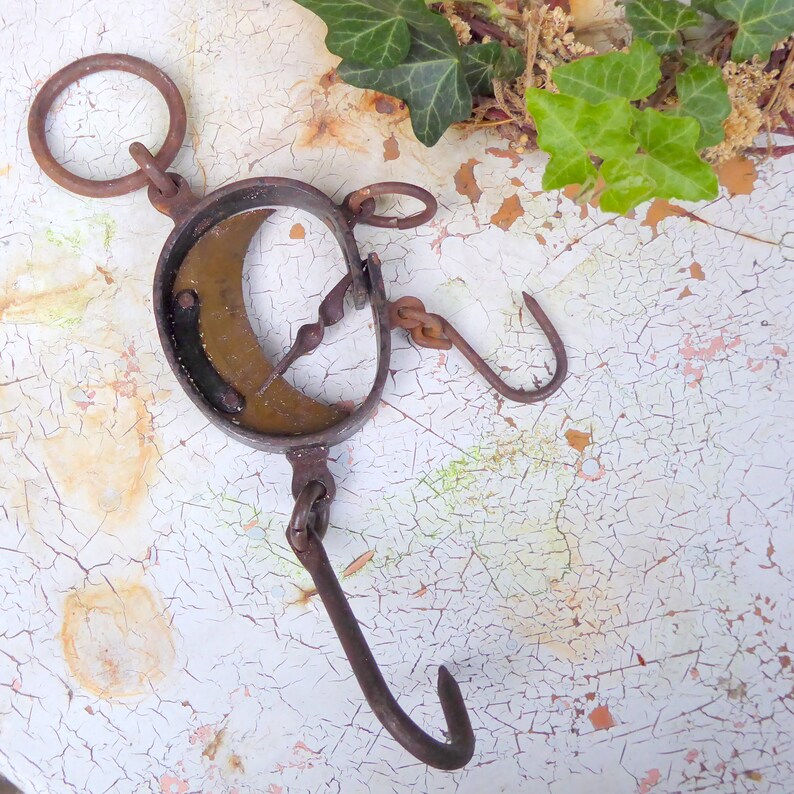 Vintage Spring Scale Escala de palanca Escala colgante Escala de ...