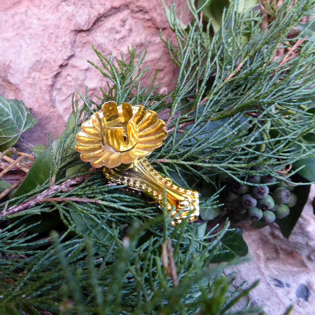 Old Candle Clips per Piece - Candle Holder for Christmas Tree, Advent ...