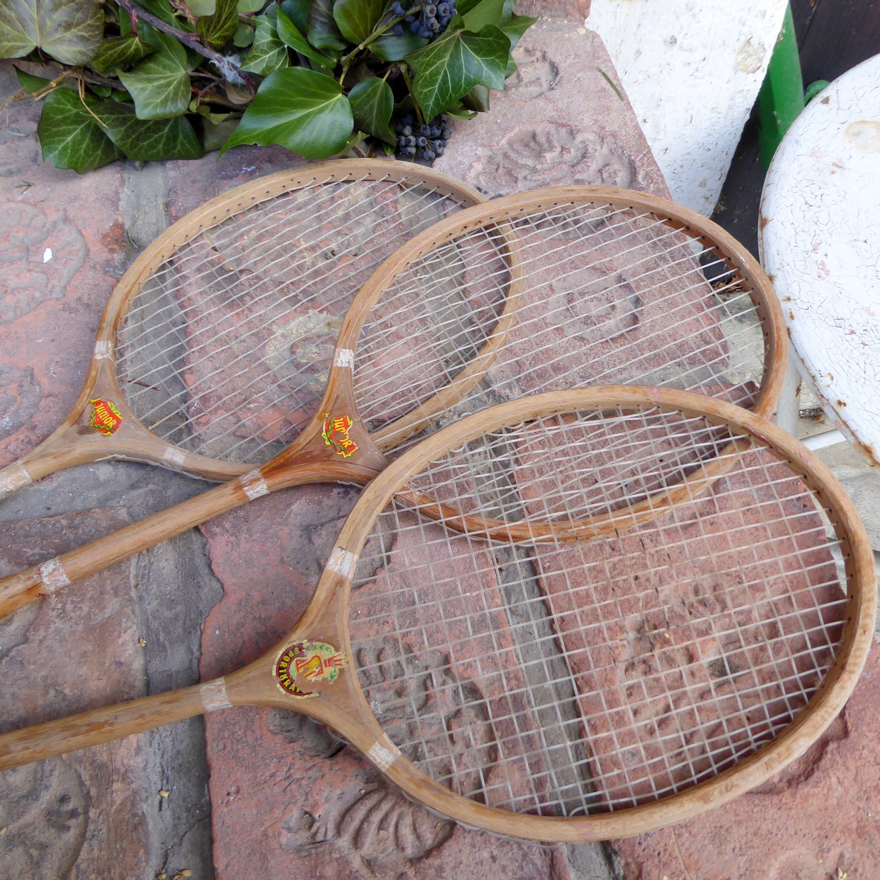 Old Badminton Racket Sports Power Junior Vintage - Etsy
