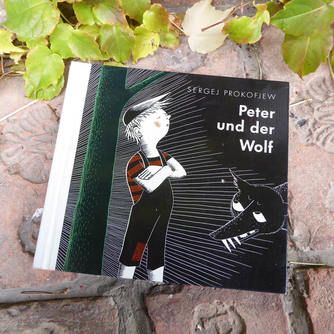 Book "peter and the Wolf", Sergei Prokofiev - Etsy