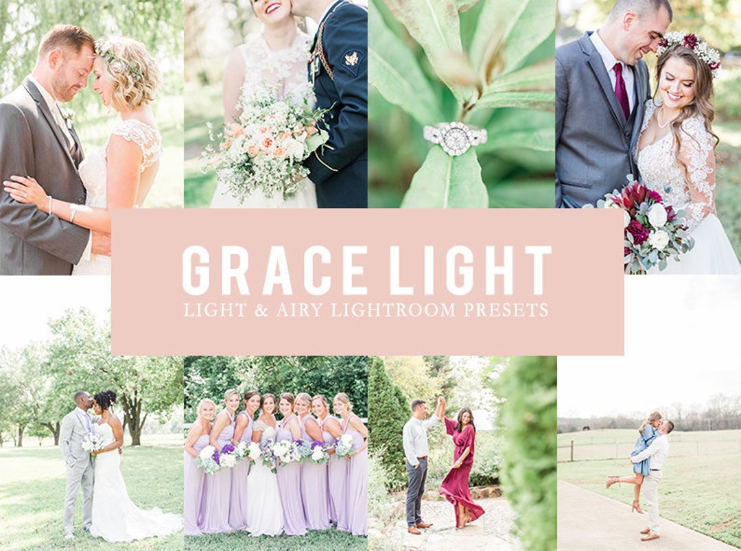 Grace Light Presets for Adobe Lightroom - Etsy