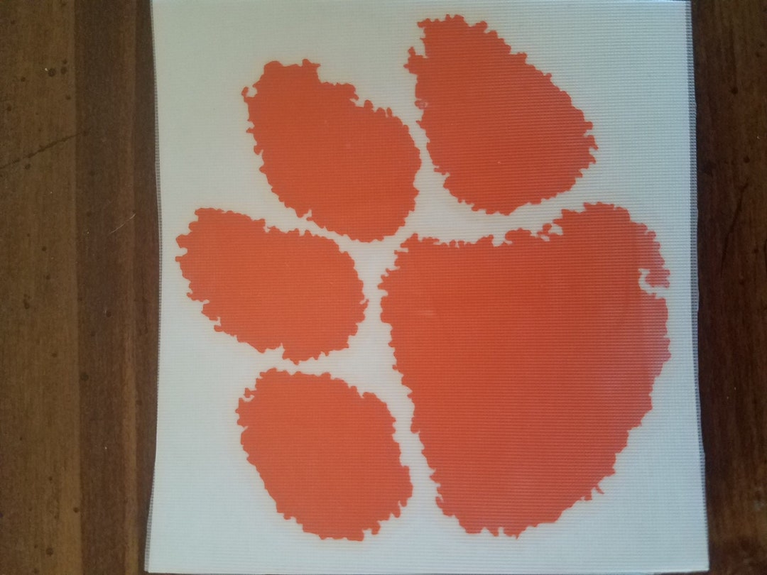 Clemson Inspired Decal - Etsy