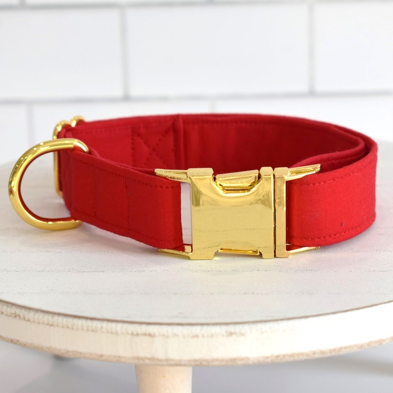 Red Collar - Etsy