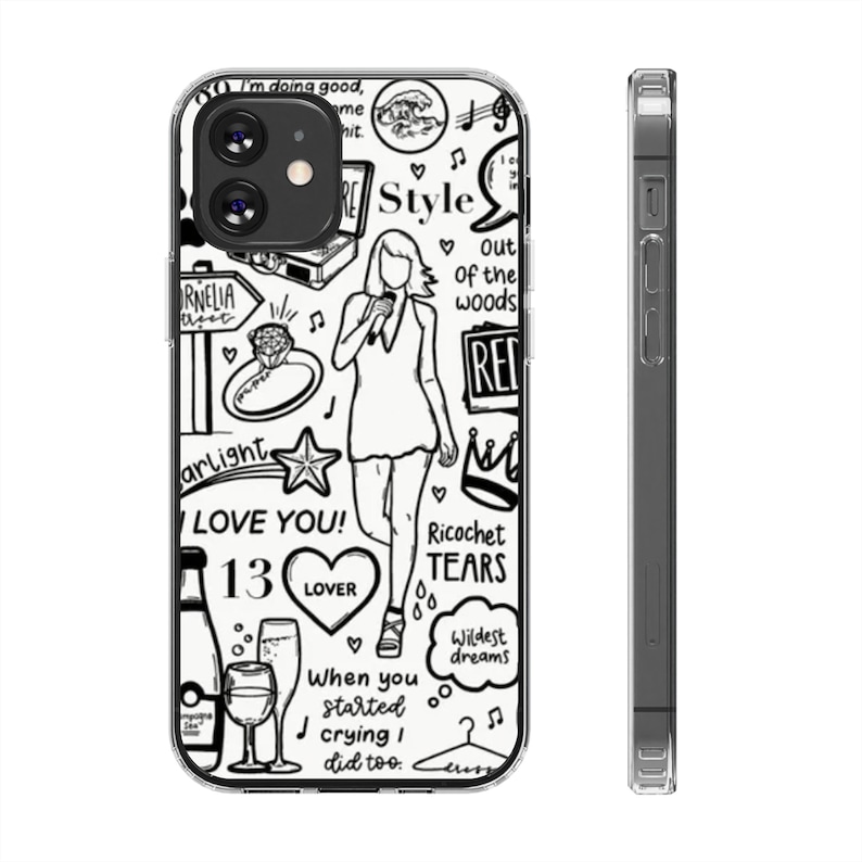 Taylor Swift Phone Case Eras Tour Clear - Etsy