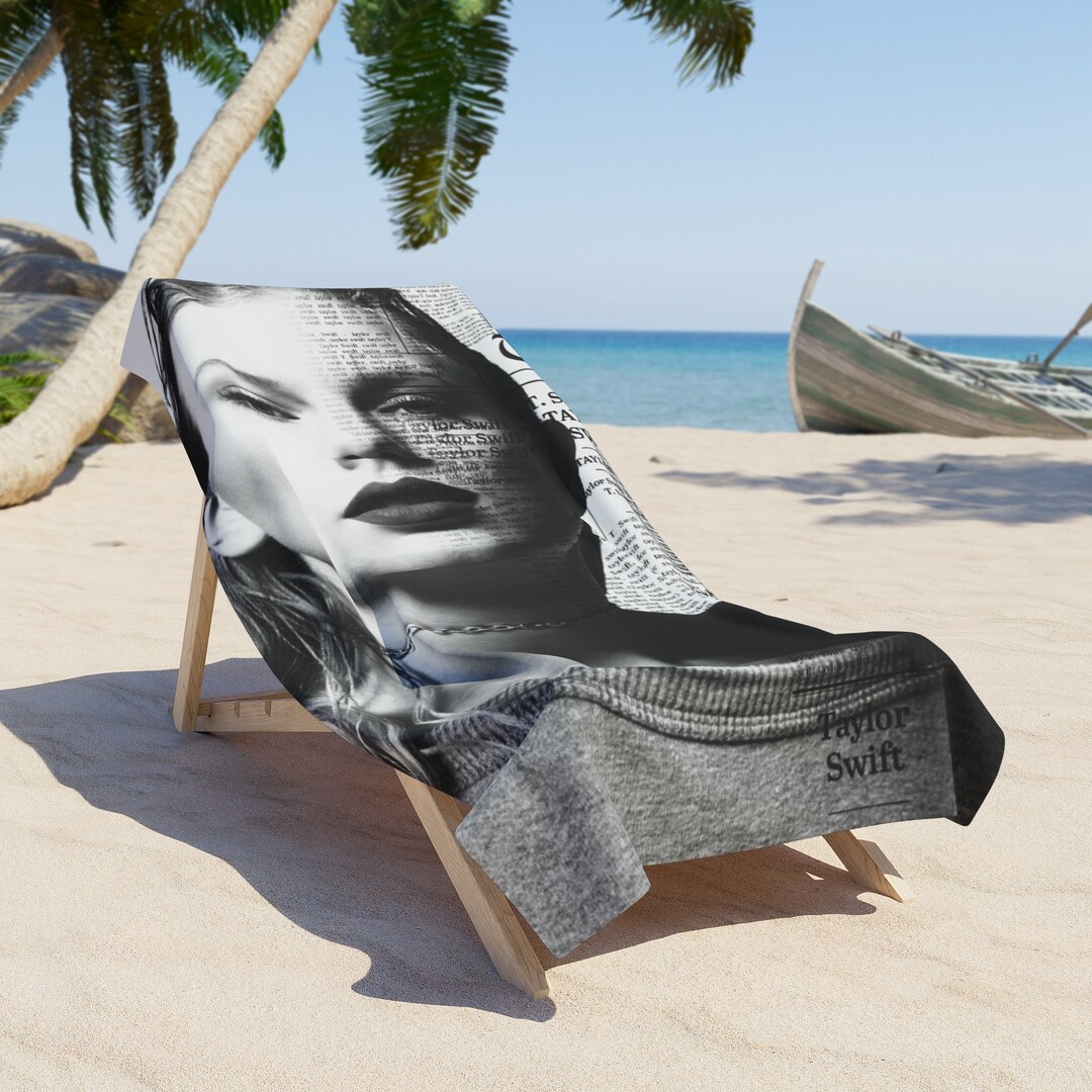 Taylor Swift Beach Towel Reputation Eras Tour Album Cover Art - Etsy ...