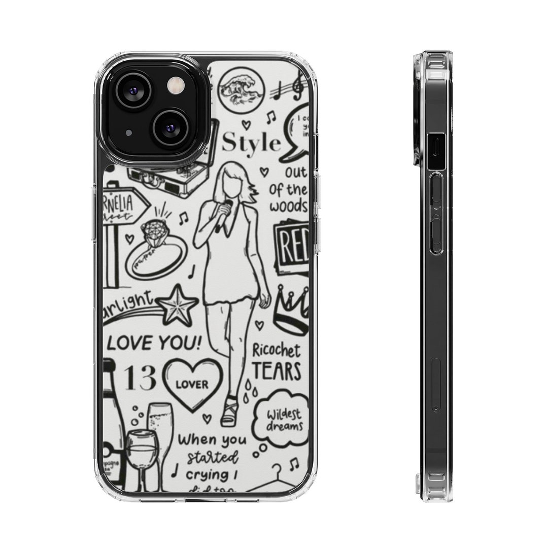 Taylor Swift Phone Case Eras Tour Clear - Etsy