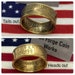 1 Oz GOLD American Eagle Coin Ring One Ounce - Etsy