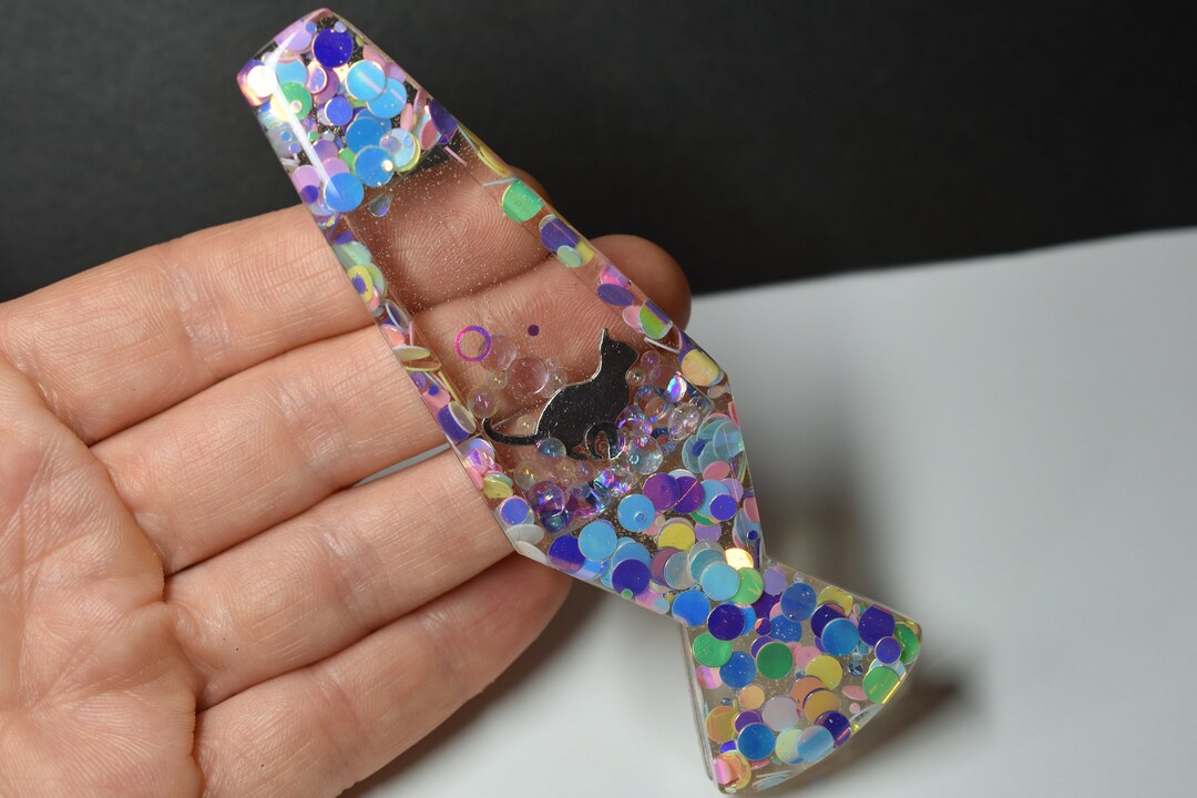 Lava Lamp Cat and Bubbles Fidget Shaker Stress Release Tool - Etsy