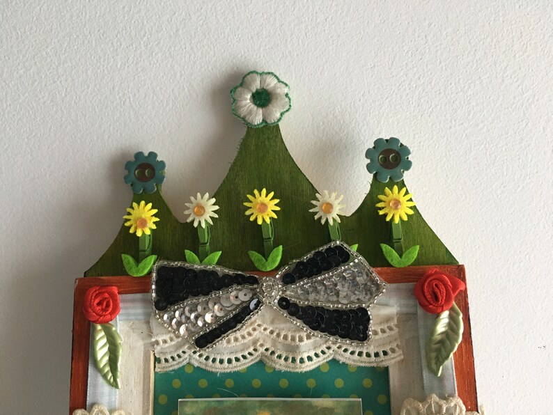 Handmade Wall Niche Frame With Frida Kahlo Photo Pop Art Inspired - Etsy