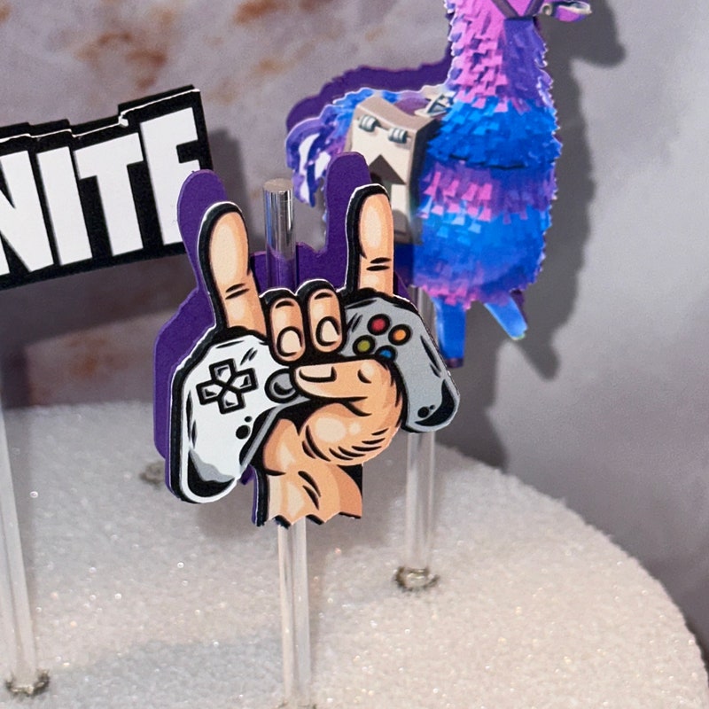 Fortnight Cake Topper - Etsy