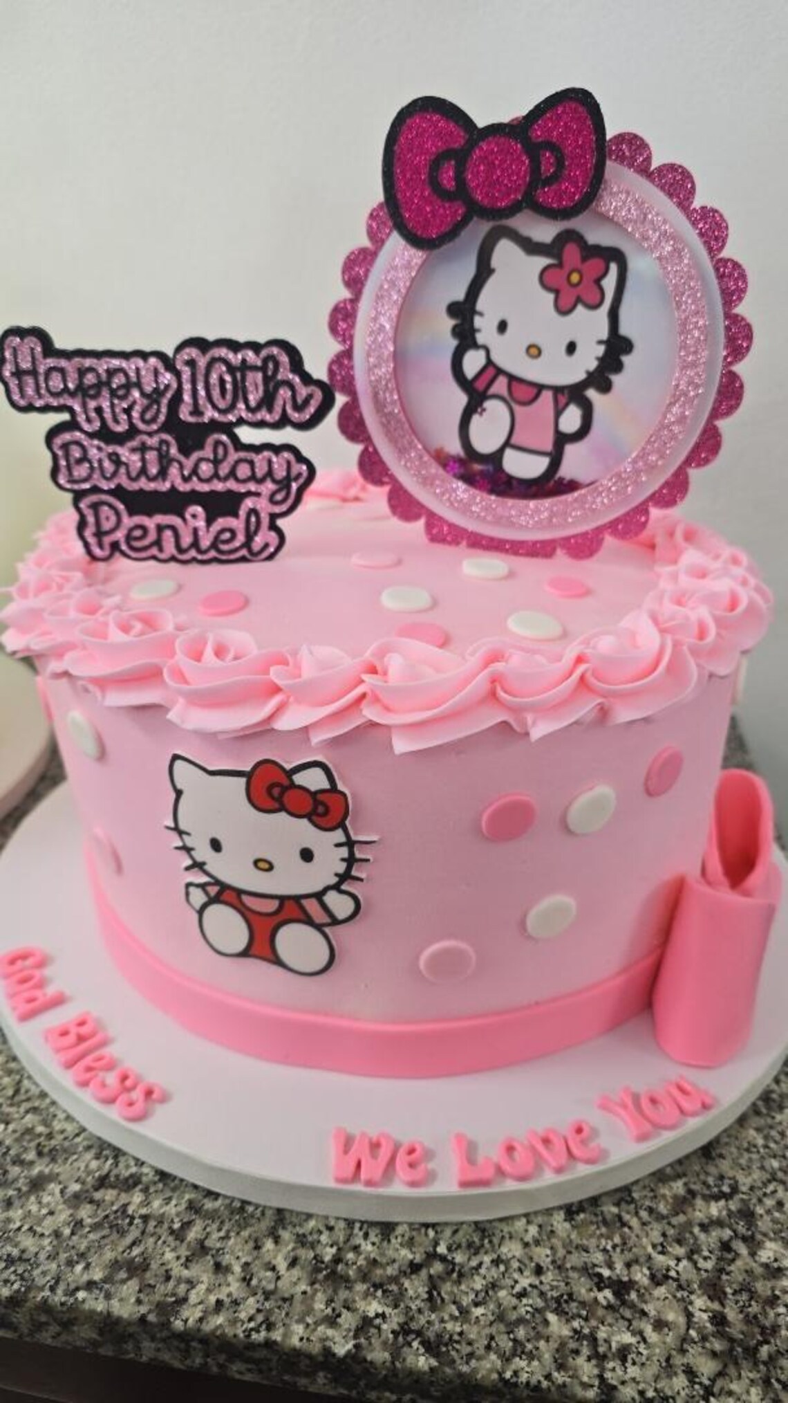 Custom Birthday Cake Topper: Layered Cardstock, Personalized Design - Etsy