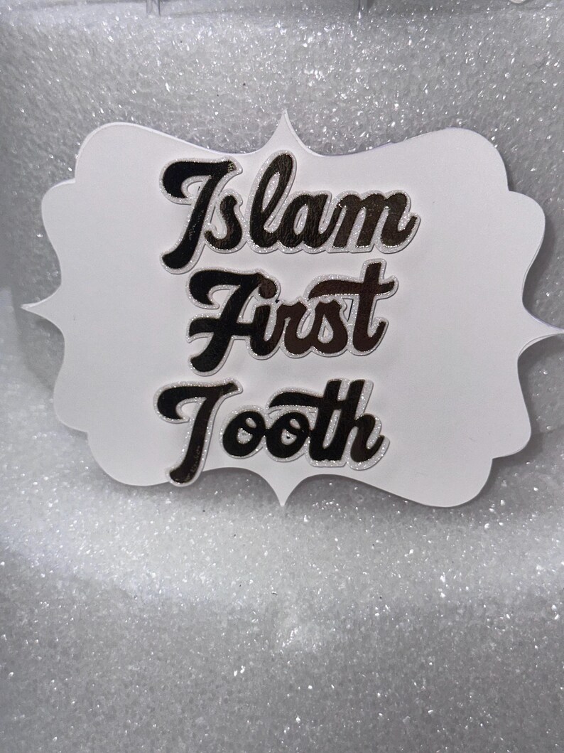 Custom Tooth Fairy Cake Topper: First Tooth Celebration - Etsy