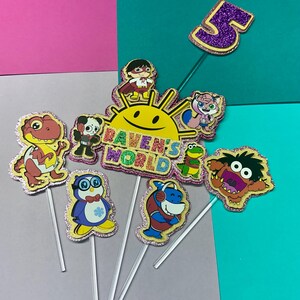 Custom Kids Birthday Cake Topper: Ryan's World Theme - Etsy