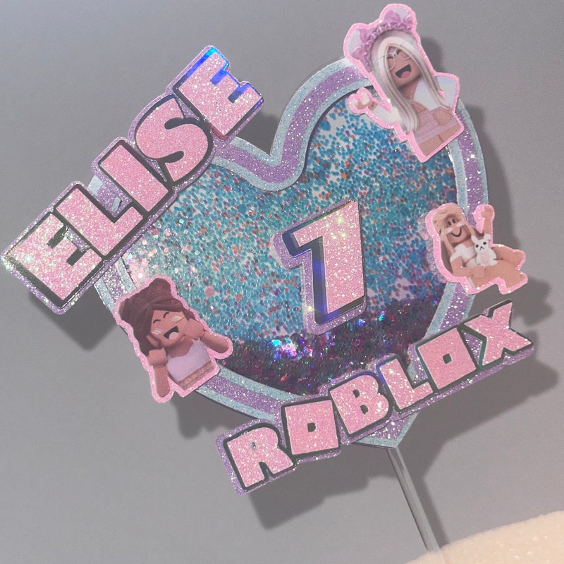 Roblox Cake Topper - Etsy