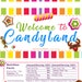PRINTABLE Candyland // Instant Download // Candyland Candy Bar Wrapper ...
