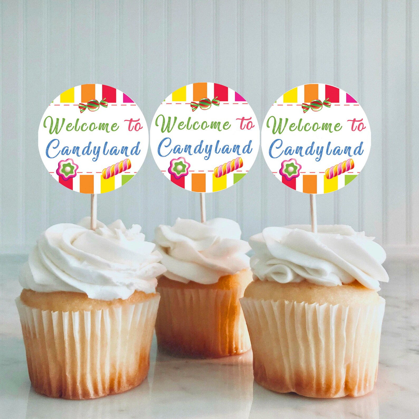 PRINTABLE Candyland // Instant Download // Candyland Candy // 12 ...