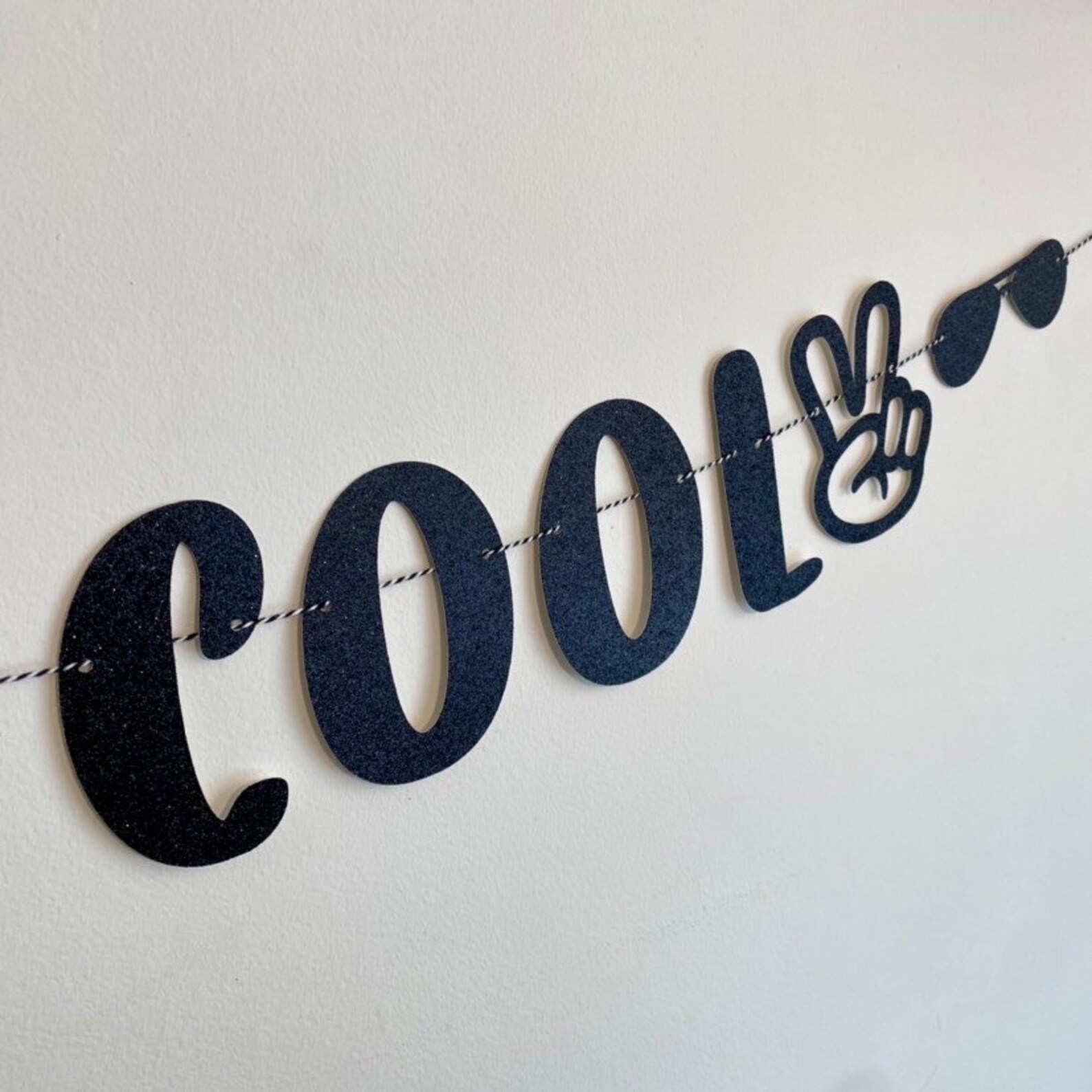 Two Cool Banner Two Cool Party Decoration Second Birthday - Etsy