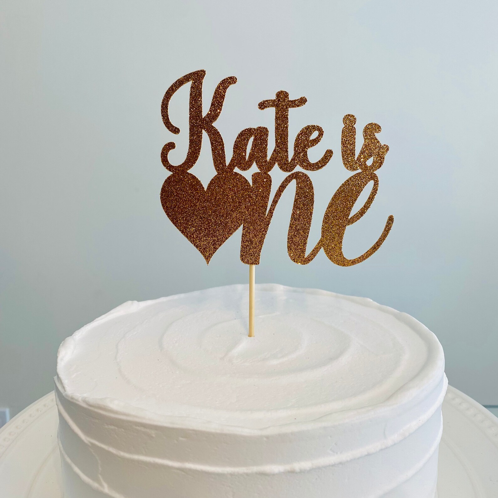 Personalized Name First Birthday Valentine's Day Theme - Etsy