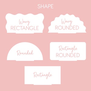 Buffet Food Name Sign, Food Table Tent Card, Food Tag, Cute Buffet Card ...