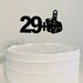 29 1 Middle Finger Cake Topper, Funny 30th Birthday Cake Topper, 30th ...