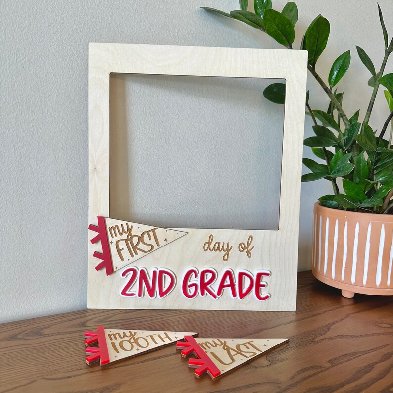 Teacher Classroom Photo Frame, Teacher Photo Prop, Interchangeable ...