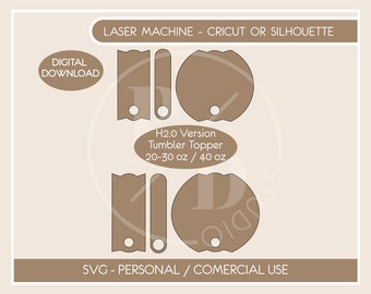 Tumbler Name Tag SVG H2.0 Version Digital Download Name Tag Svg File ...