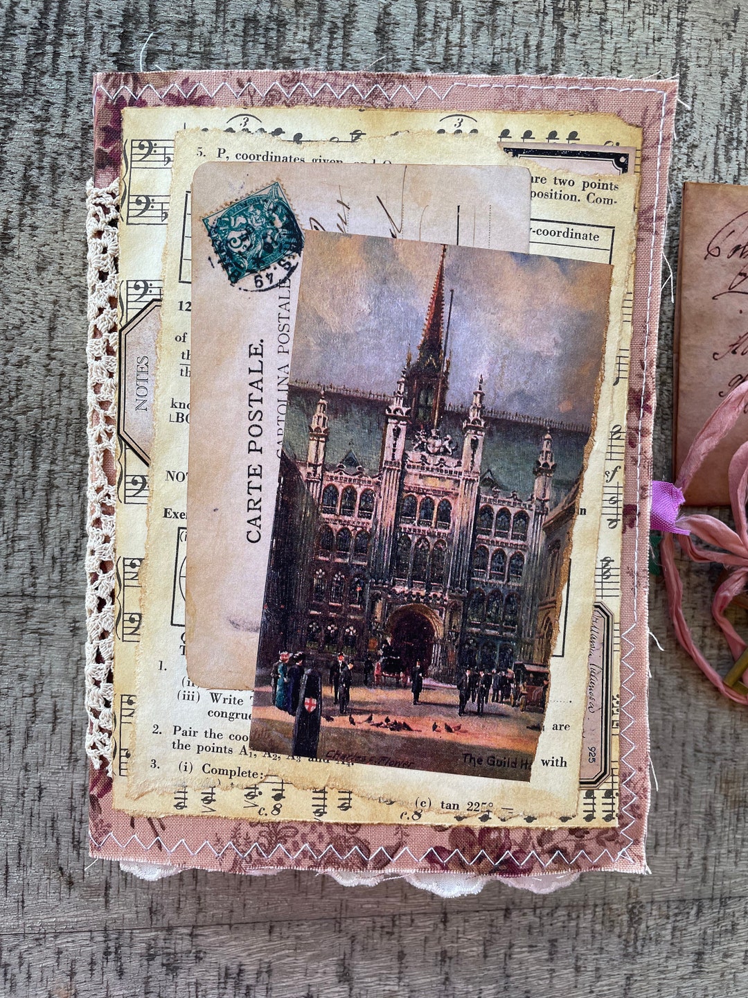 Eclectic / Travel / Family - Handmade Junk Journal - Etsy