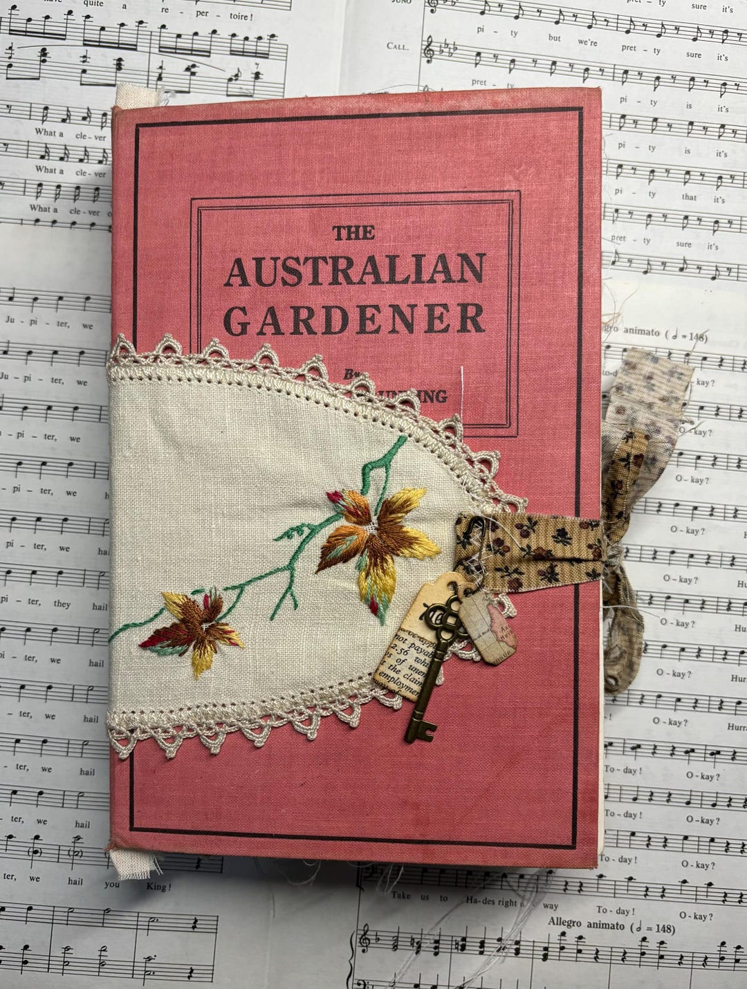 Handmade Botanical Junk Journal Hardcover - Etsy