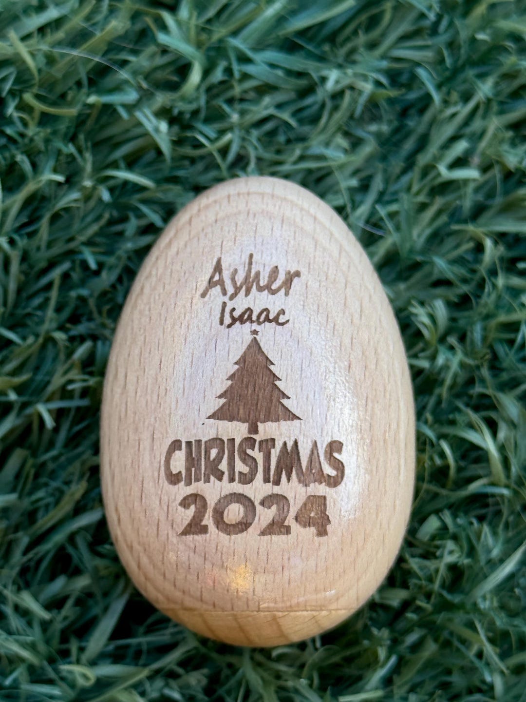 Personalized Wooden Musical Egg /shaker /kids Musical Instrument ...