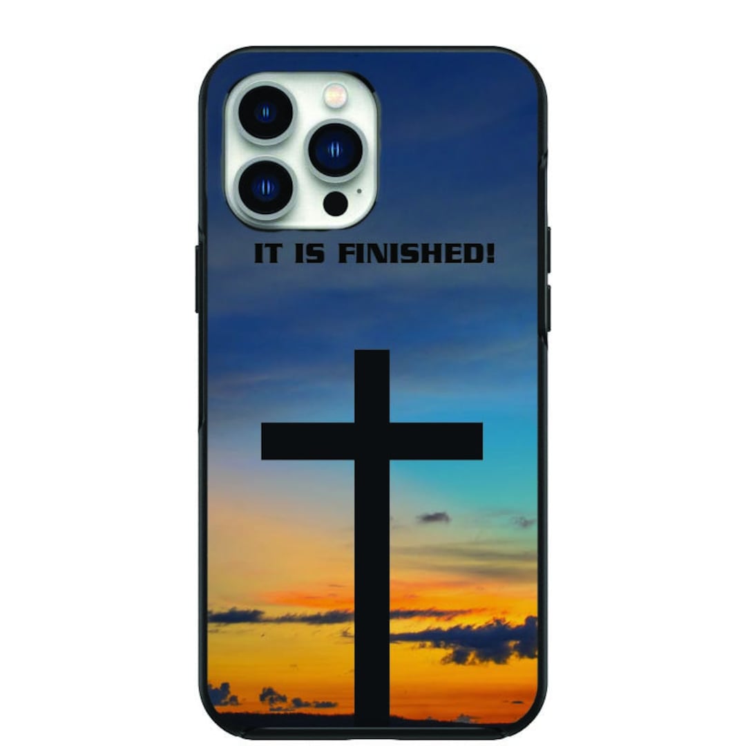 Jesus Said It is Finished at the Cross Phone Case for iPhone 7 8 X XS ...