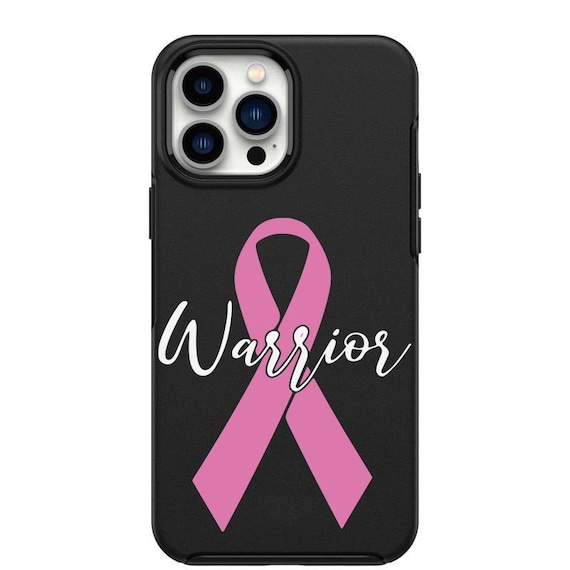 Pink Ribbon Warrior Design for Apple Iphone & Samsung Phone - Etsy